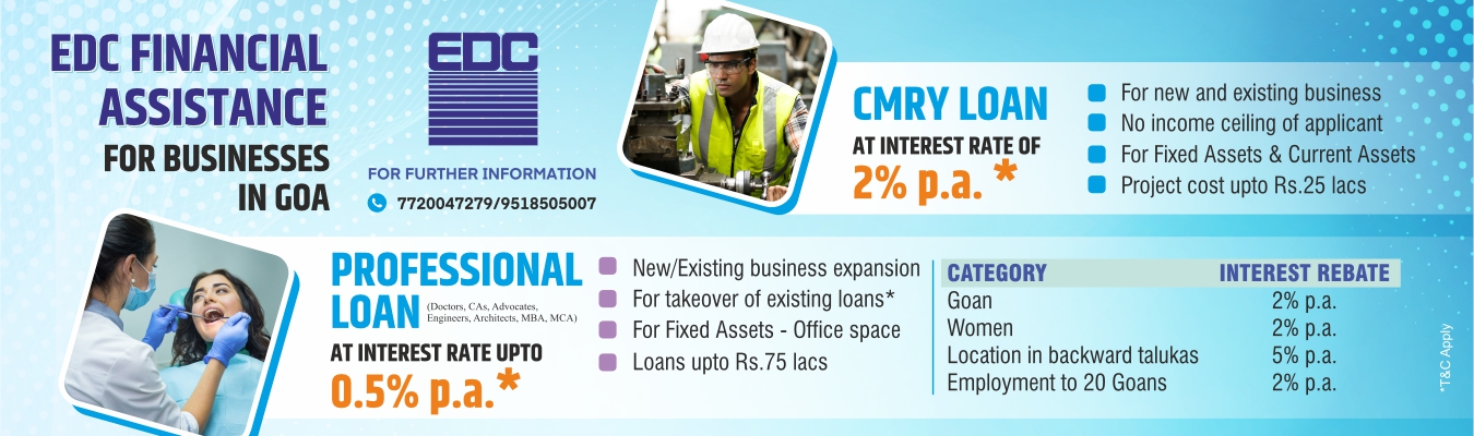 EDC - GOA | Quick Loan in Goa | Loan for Goans